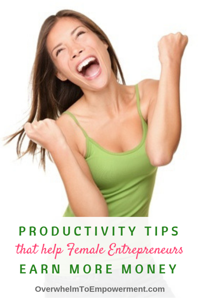 5 Productivity Tips to Help Female Entrepreneurs Earn More Money ...
